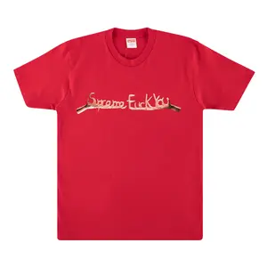 Supreme Fuck You Tee - Red