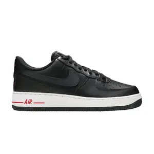 Nike Air Force 1 Low Technical Stitch Sneakers - Black