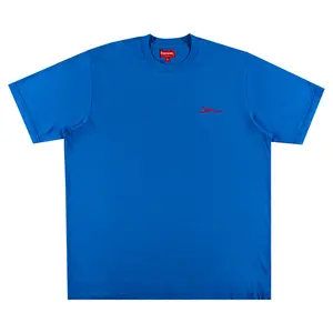 Supreme Arabic Logo Washed Short-sleeve Tee 'blue' Blue