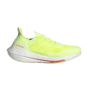 Adidas Ultraboost 21 Athletic Sneakers - Yellow