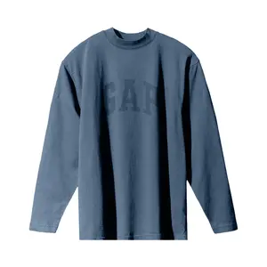 Yeezy Engineered Balenciaga Dove Long-sleeve Tee 'dark - Blue