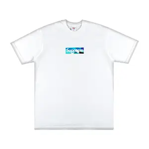 Supreme X Emilio Pucci Box Logo Tee /blue - White