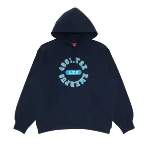 Supreme Reverse Hooded Sweatshirt - Blue