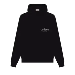 Fear Of God X Union Vintage Pullover Hoodie - Black
