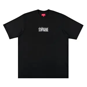Supreme Splatter Short-sleeve Top - Black