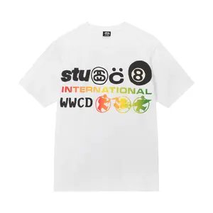 StÜssy X Cactus Plant Flea Market International Tee - White