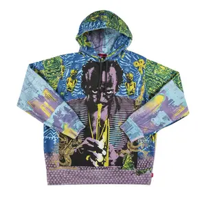 Supreme Miles Davis Hooded Sweatshirt - Blue