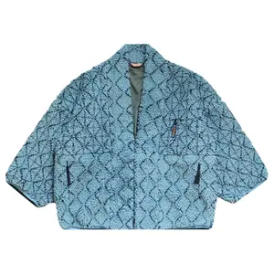 Kapital Do-gi Sashiko Boa Fleece Kesa Jacket