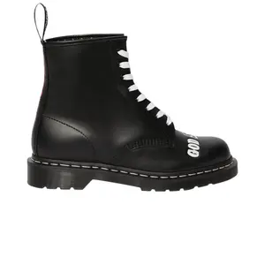 Dr. Martens Sex Pistols 1460 Smooth 'god Save The Queen - Black