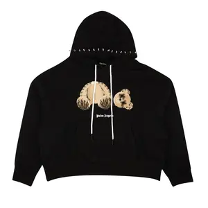 Palm Angels Pa Punk Bear Hoody - Black