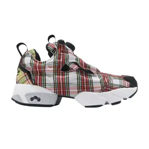 REEBOK X-girl X Instapump Fury Og 'plaid' Sneakers - Red