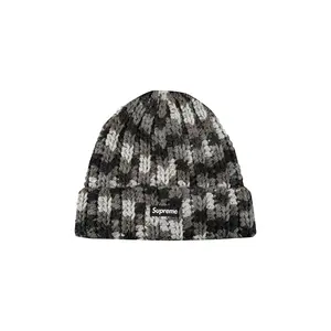 Supreme Crochet Beanie - Black