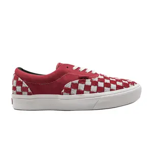 VANS Era Lx Comfycush Hairy Checkerboard Sneakers - Red