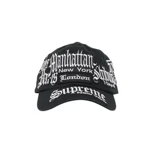 Supreme City Patches 6-panel Cap - Black