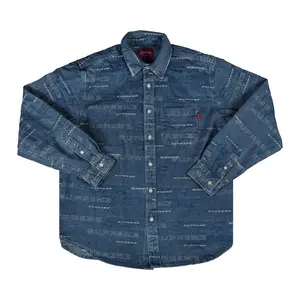 Supreme Dimensions Logo Denim Shirt