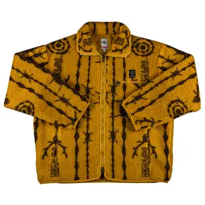 Supreme X South2 West8 Fleece Jacket - Yellow