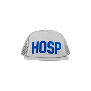 Supreme Hosp Mesh Back 5-panel Cap - Grey