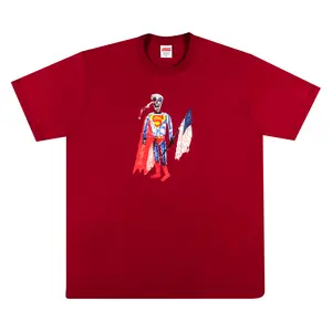 Supreme Skeleton Tee 'cardinal - Red