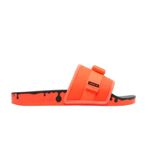Adidas Pouchylette Slides - Red