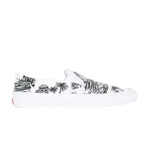 VANS Sketchy Tank X Vans Slip-On Pro Tattoo Art White