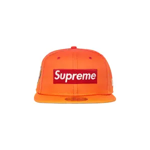 Supreme Gradient Box Logo Cap Orange