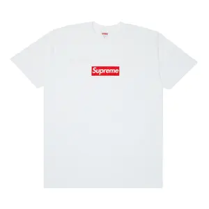 Supreme La Box Logo Tee - White