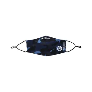 A BATHING APE Color Camo Mask 'navy - Blue