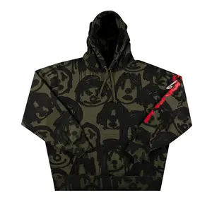 Supreme X Yohji Yamamoto Hooded Sweatshirt - Green