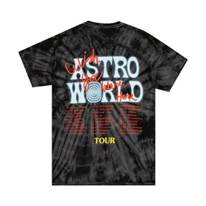TRAVIS SCOTT No Bystanders Tie-dye T-shirt - Blue