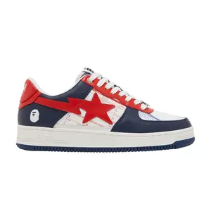 A BATHING APE Usps X Sta Priority Mail Express Label Sneakers - Blue