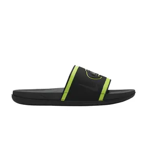 Nike Nfl X Offcourt 'seattle Seahawks' Slide - Black