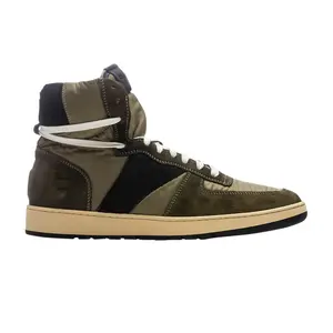 Rhude Rhecess High Sneakers - Green
