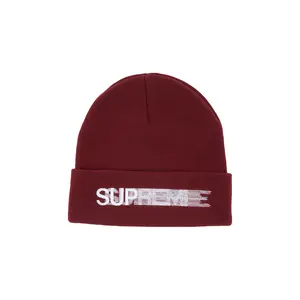 Supreme Supreme Motion Logo Beanie Red