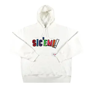 Supreme X Wtaps Sic'em! Hooded Sweatshirt - White