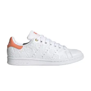 Adidas Stan Smith Embossed Sneakers - White