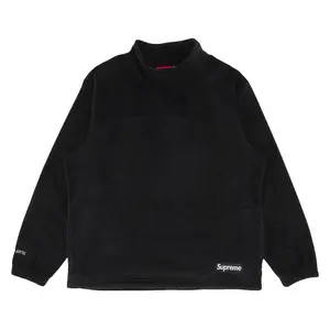 Supreme X Polartec Mock Neck Pullover - Black