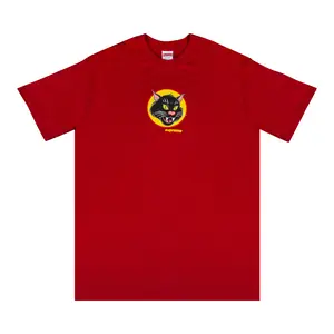 Supreme Black Cat Tee - Red