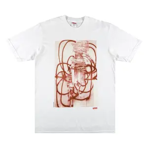 Supreme X Christopher Wool 2001 Tee - White
