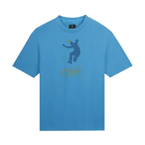 JORDAN X Union La Graphic T-shirt 'equator Blue' Blue