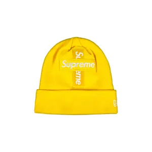 Supreme X New Era Cross Box Logo Beanie