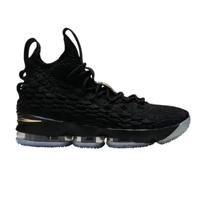 Nike Lebron 15 'metallic Gold' Sneakers - Black