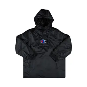 Supreme X Champion Pullover Parka - Black