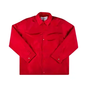 Supreme X Champion Coaches Jacket - Red