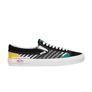 VANS Slip-on Cap Juxtapoze Sneakers - Black