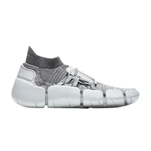 Nike Footscape Flyknit Dm 'wolf Pure Platinum - Grey