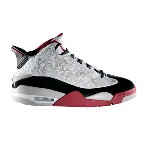 JORDAN Dub Zero Varsity Red 2005 Sneakers - White