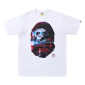 A BATHING APE Back Street Tee - White