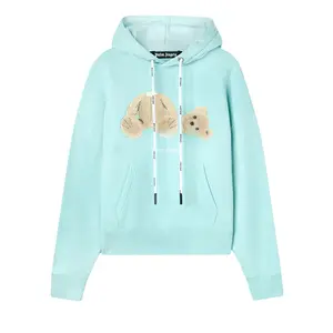 Palm Angels Pa Bear Hoody - Blue