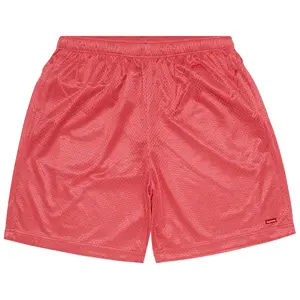 Supreme Small Box Baggy Mesh Short 'coral' Orange