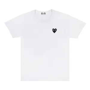 Play Comme Des Garcon Heart T-shirt - White